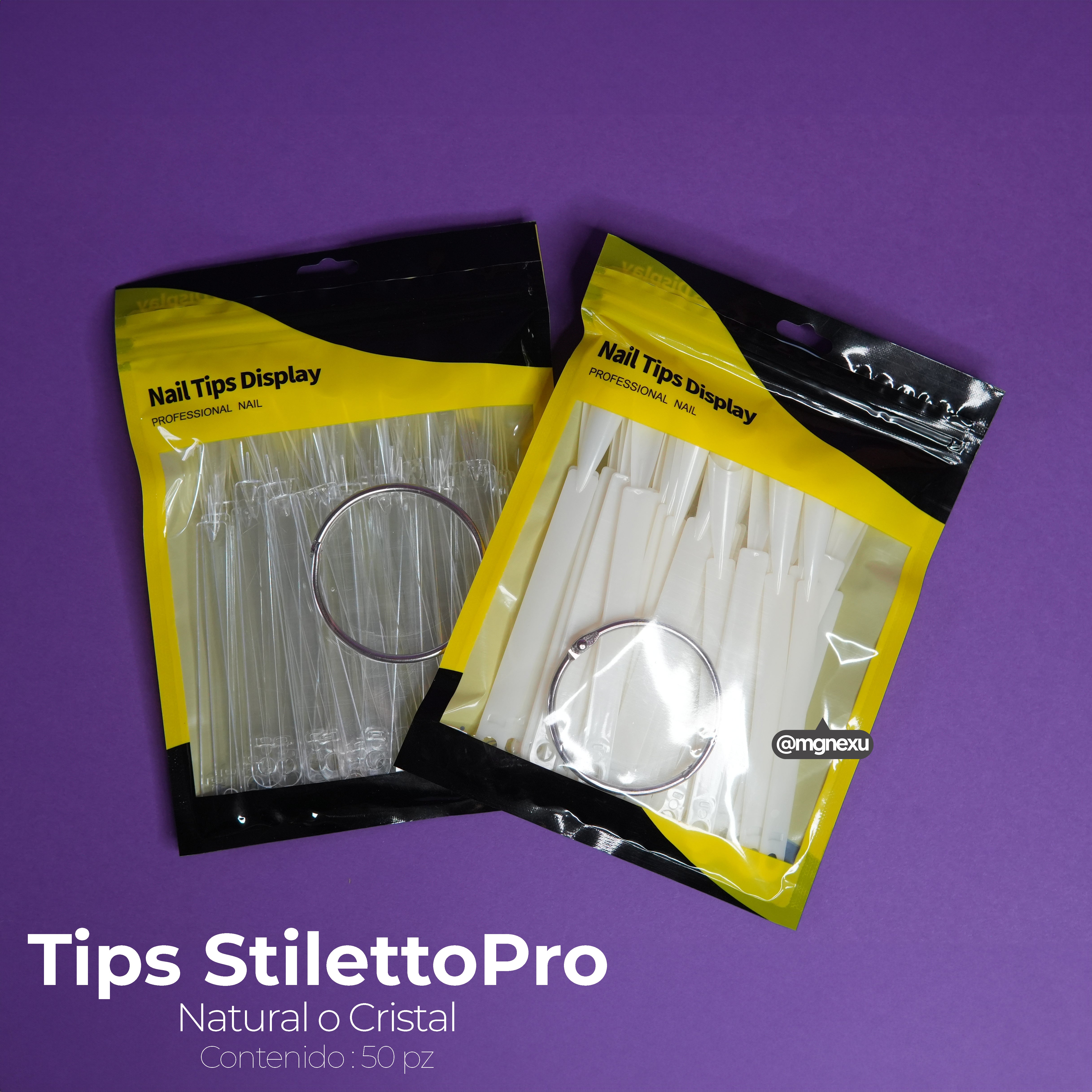 Tips Stiletto Pro 50pz – MGNEXU